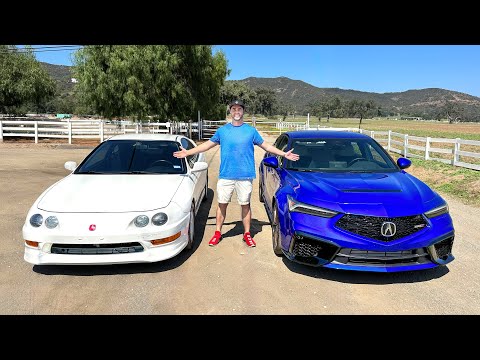 '98 Acura Integra Type R vs '24 Integra Type S Head To Head Review