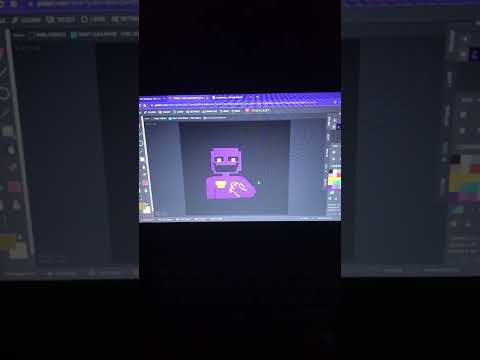 Purple guy in my pixel art