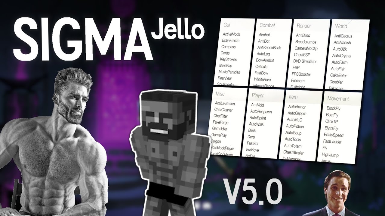 Minecraft Sigma V5 Hack Client | Most *SIGMA* Client In 2026 (trust)