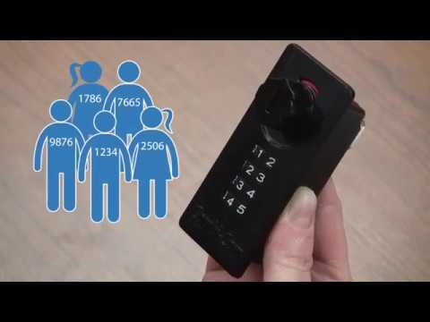 Combination Locker Lock- Setting the Code