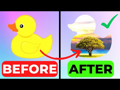 How to Fill ANY Shape in Canva with an Image | 100% FREE Custom Shape/Frame Method (MAC/PC)