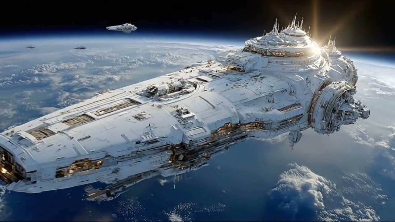 MASSIVE Industrial Sci-Fi Spaceships 3D Compilation - 06