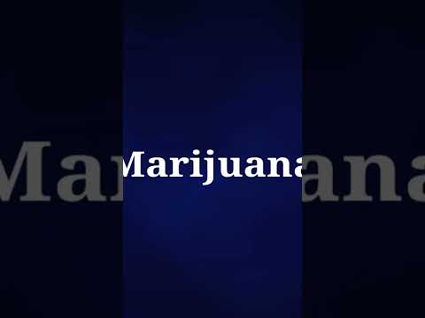 How to pronounce Marijuana in english