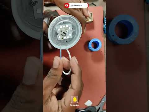 9W LED Bulb Repair #shorts #ytshorts #reels #repair #shortsfeed