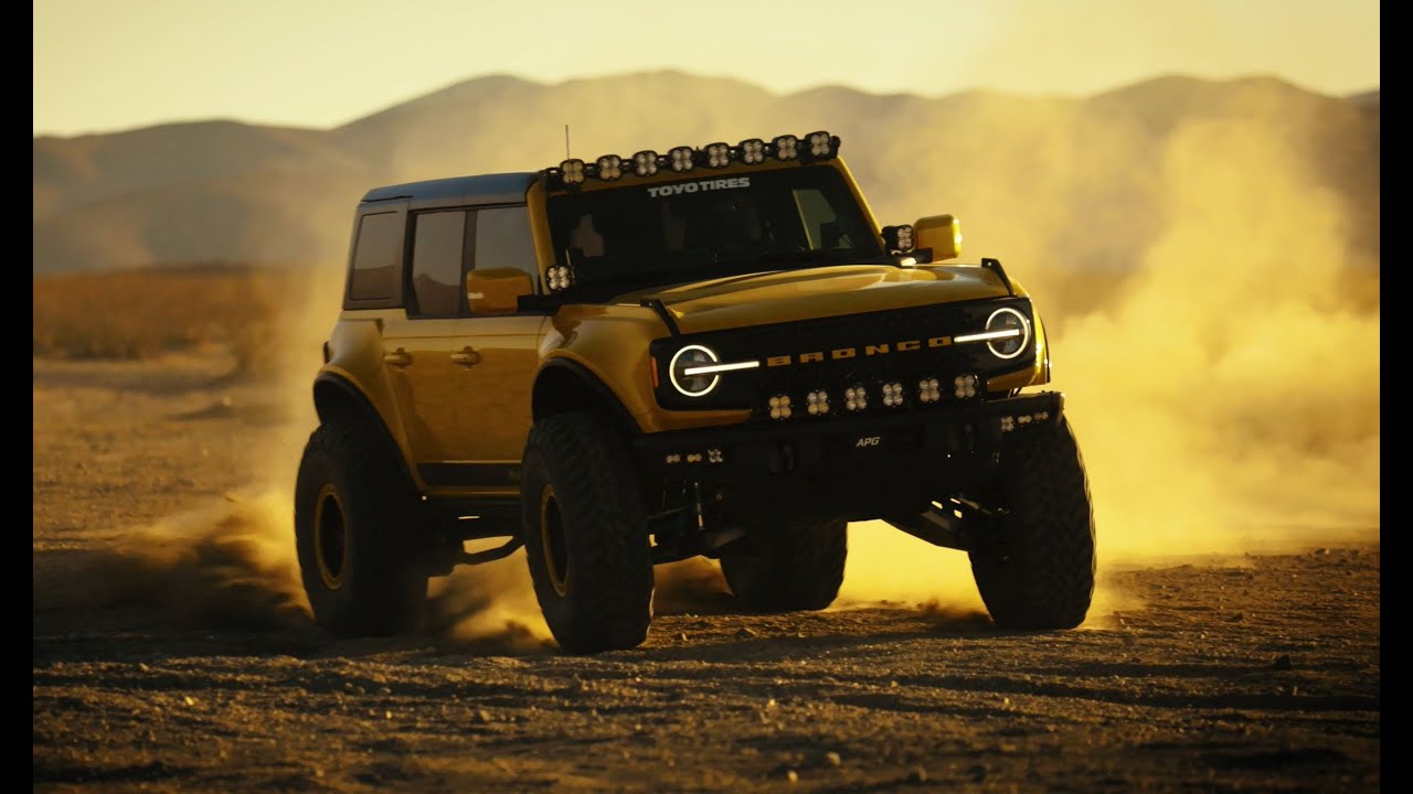 Watch the New Ford Bronco ProRunner by APG Do What It Does Best ...