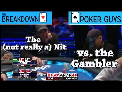 The Breakdown: Nit vs. Gambler