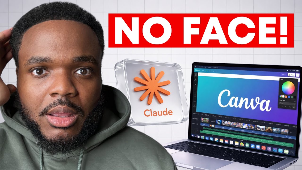 NEW Canva + Claude AI Can Start a FACELESS YOUTUBE CHANNEL (Tutorial)