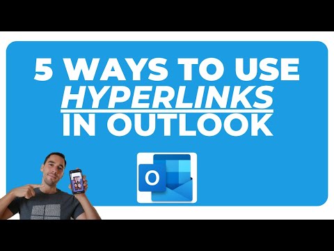 How to to use Hyperlinks in Microsoft Outlook