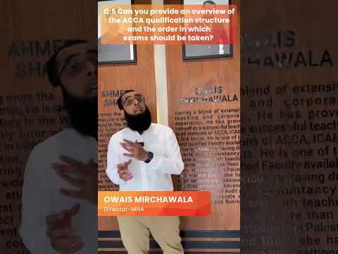 Best Order In Which ACCA Exams Should Be Taken | ACCA Qualification Structure | FAQ 3