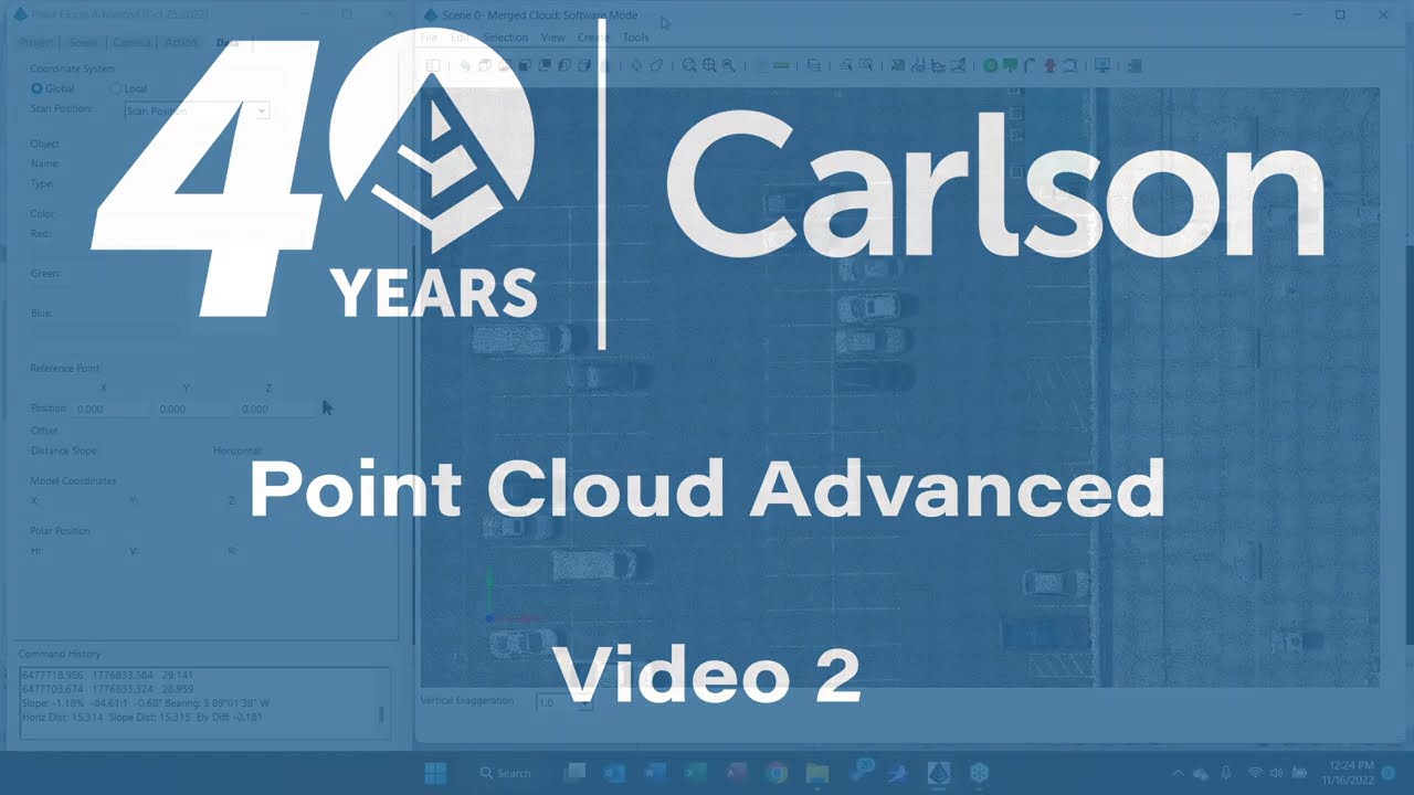 Carlson Point Cloud Advanced 2023 – Part 2