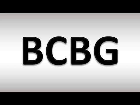 How to Pronounce BCBG? (French Meaning - Bon Chic Bon Genre)