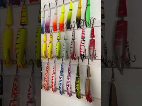 OBJ file Minnow Articulated Fishing Lure N1 🎣 ・3D printable model to ...