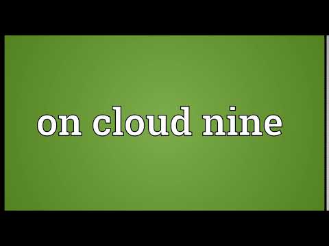 On cloud nine Meaning | Wordogram