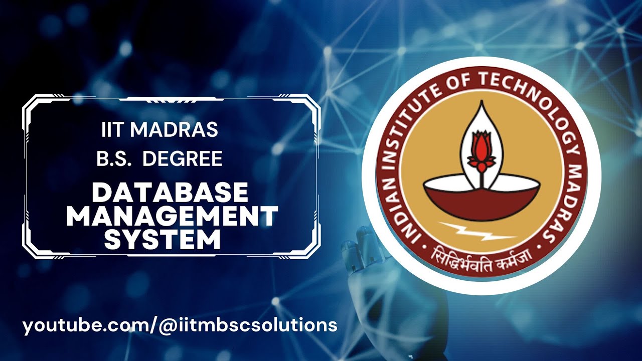 IITM DBMS GRADED ASSIGNMENT WEEK 5