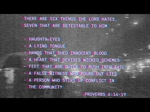 6 Things the Bible Says God Hates, 7 That are Detestable to Him โ๏ธ ๐