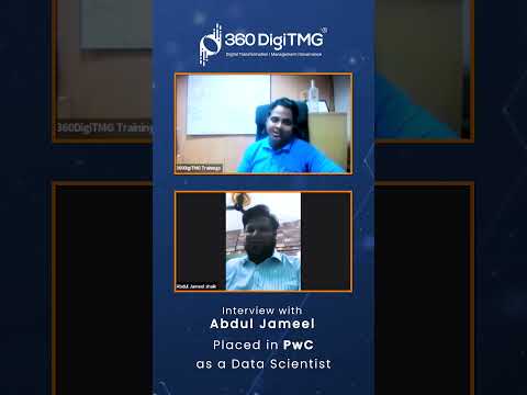 Unlocking Data Science Insights: An Interview with Abdul Jameel at PwC | 360DigiTMG