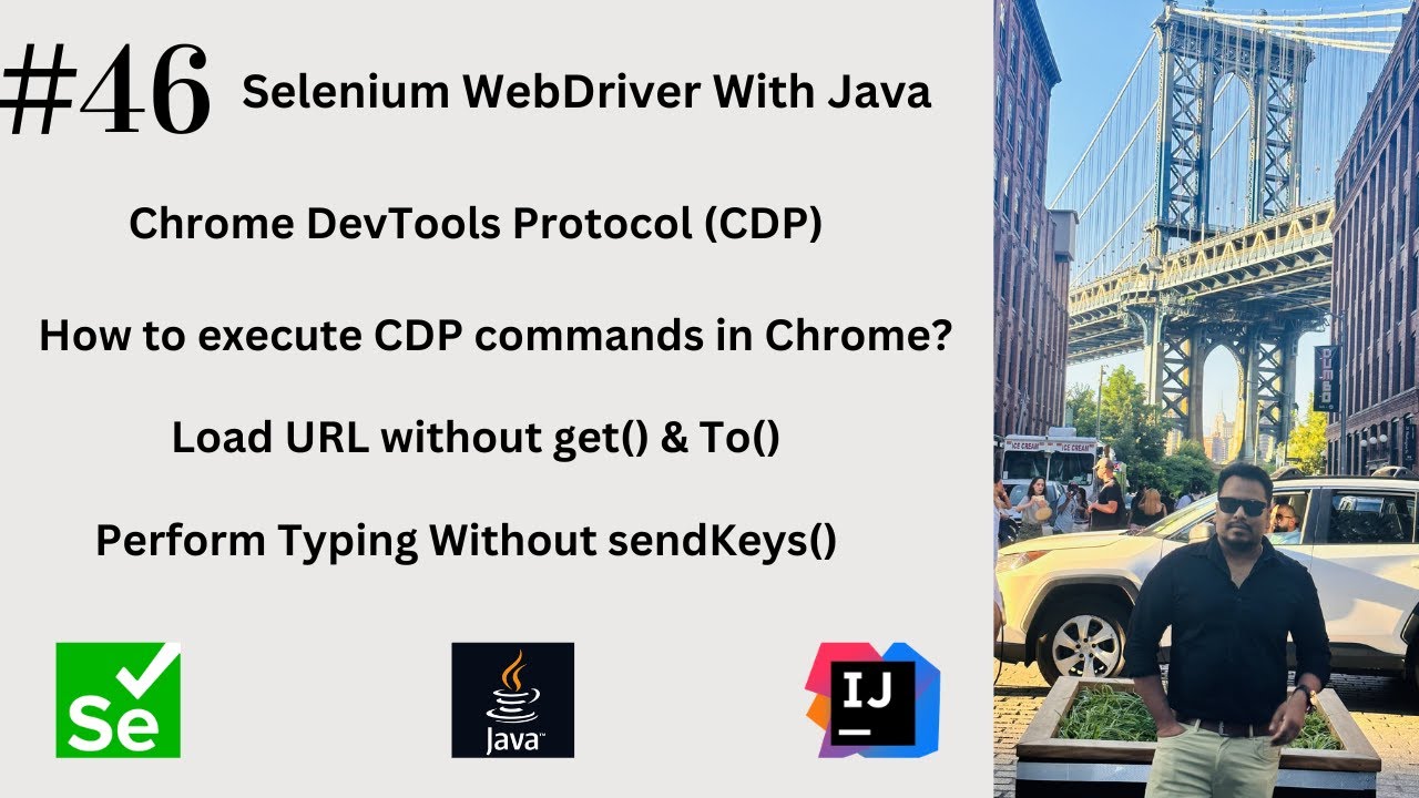 #46. What is Chrome DevTools Protocol - CDP? Perform Loading, Typing, Click etc. Using CDP Commands.