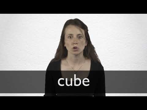 CUBE definition and meaning | Collins English Dictionary