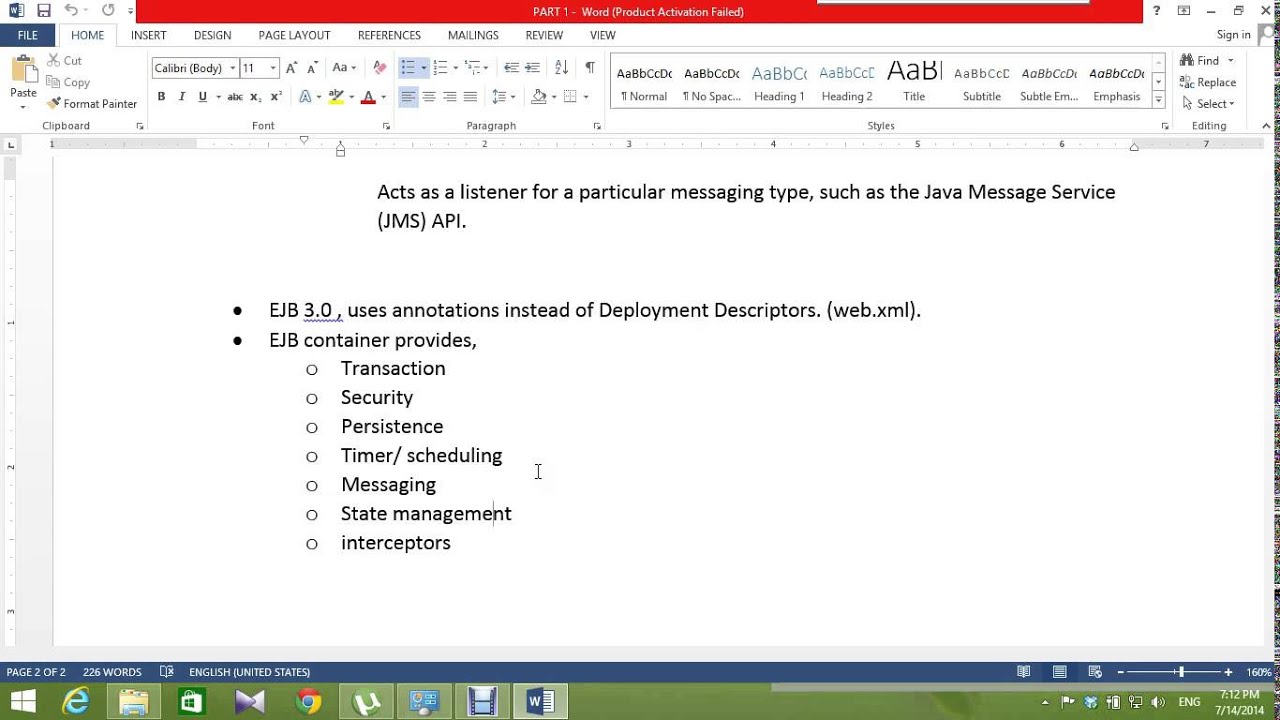 EJB Beginner Tutorial Part 01