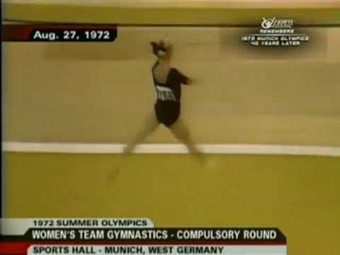 Cathy Rigby – compulsory routines 1972 Olympics – Gymnastics Coaching.com