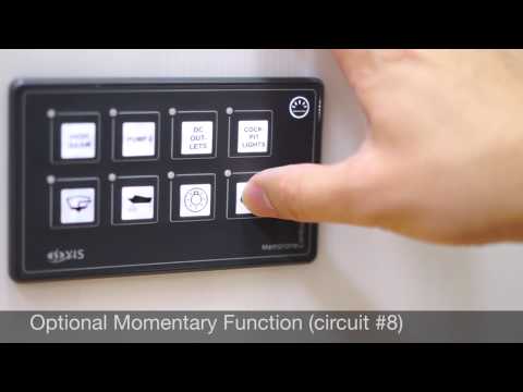 SP5030 Marine Membrane Touch Switch Panel Introduction