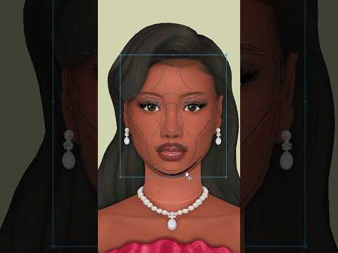 giving my sim the PERFECT face 👀 | the sims 4 #sims #thesims4 #sims4 #shorts