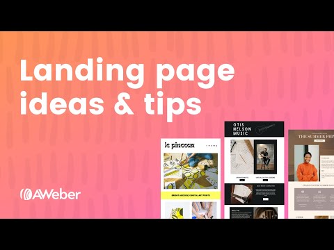 3 great ways to use landing pages to grow your email list