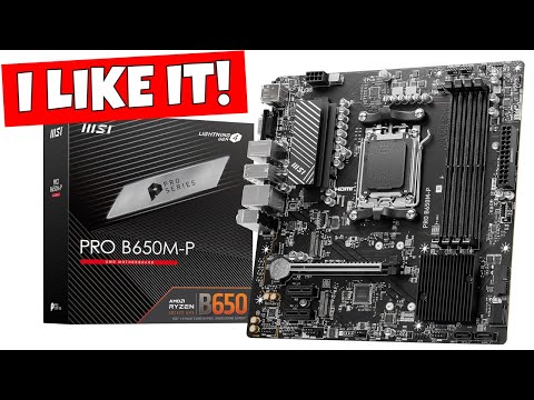 AM5 MATX Bargain MSI Pro B650M-P Motherboard Unboxing & Overview