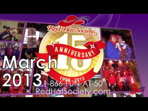 Red Hat Society Celebrates 15 Years (March)