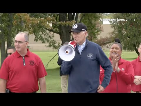 AUTOMOTIVE NEWS VIDEO - 09/29/2023: Biden, Trump, other candidates in Michigan amid UAW strike