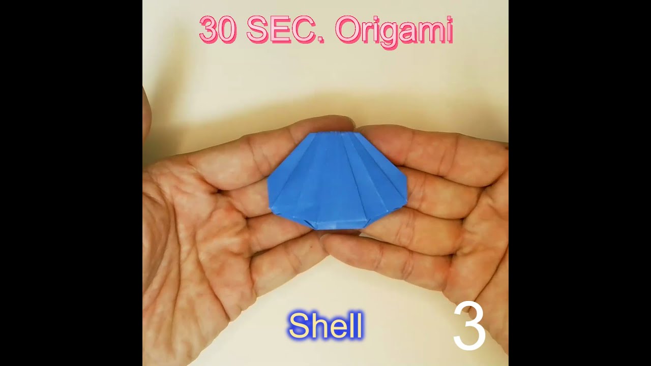 30 SEC. Origami Shell