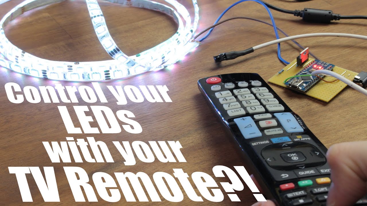 Control your LEDs with your TV remote?! || Arduino IR Tutorial