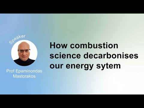 How combution science decarbonises our energy system