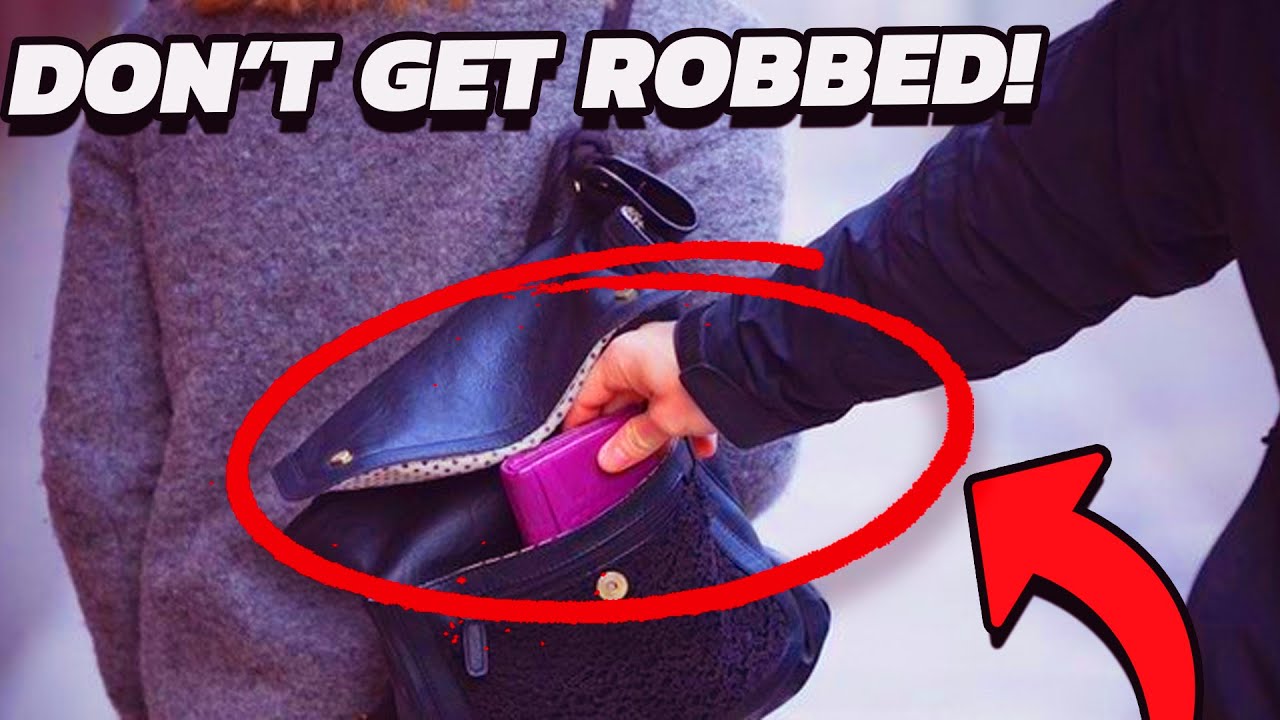 10 Tips to AVOID GETTING ROBBED While Traveling
