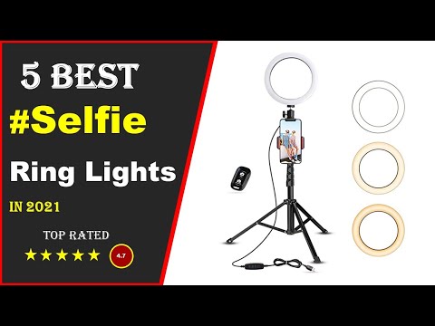 ✅ Top 5: Best Selfie Ring Light with Tripod Stand & Cell Phone Holder 2021 [Tested & Reviewed]