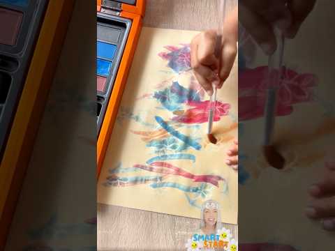 Crayon Resist Watercolor Art 🎨 | Easy Magic Painting for Kids