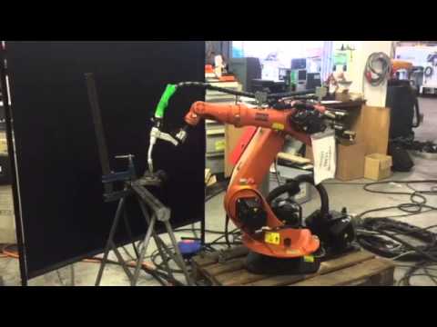 Welding robot KUKA KR6 Arc with Cloos 353