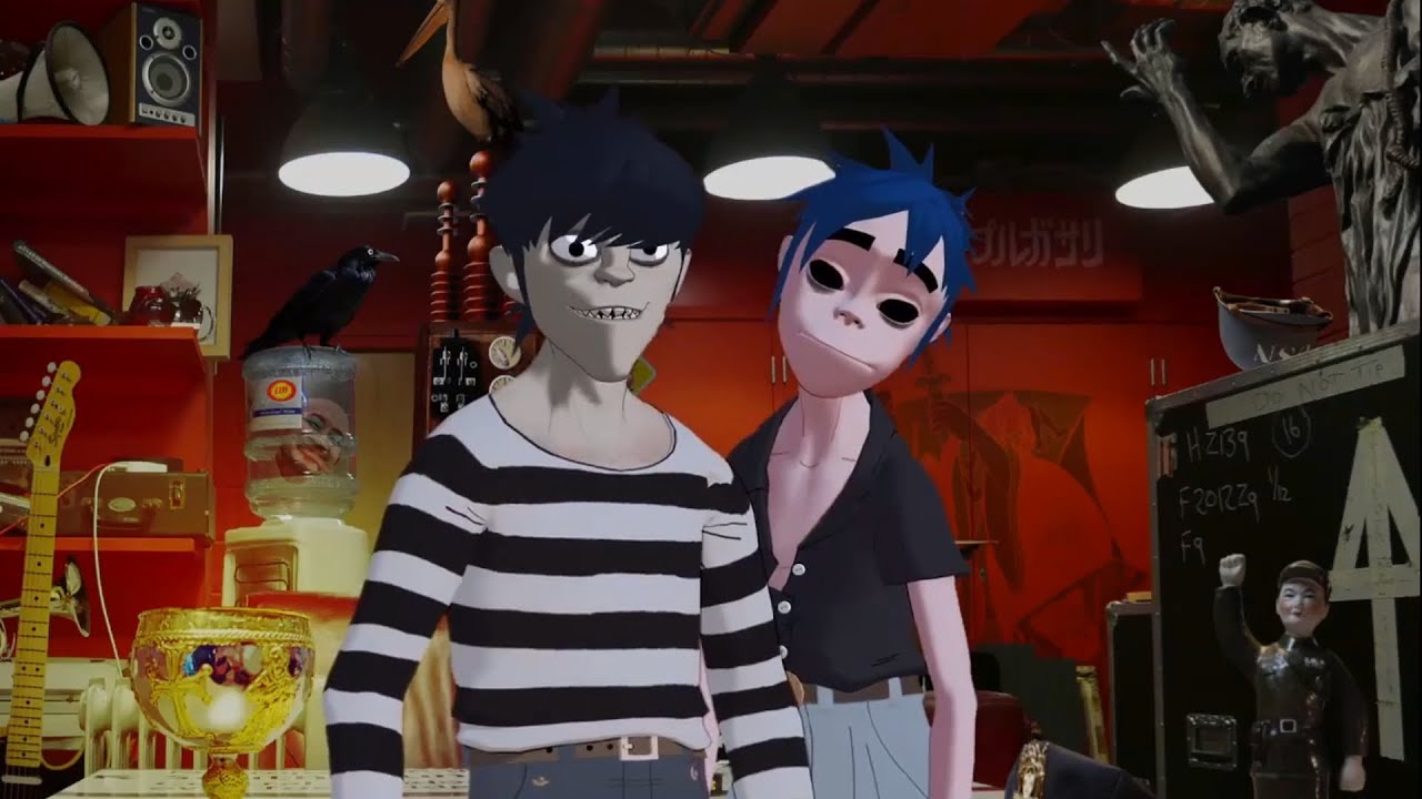 Gorillaz - 2D & Murdoc Mocap Interviews and Promos Compilation (2017)