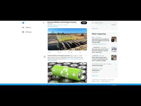 abml update - American Battery Technology Company stock chart analysis news and updates