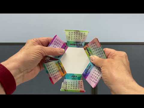 2026 Calendar Pop-Ups by American Slide Chart | Perrygraf