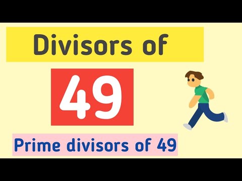 Divisors of 49 || Divisor of 49