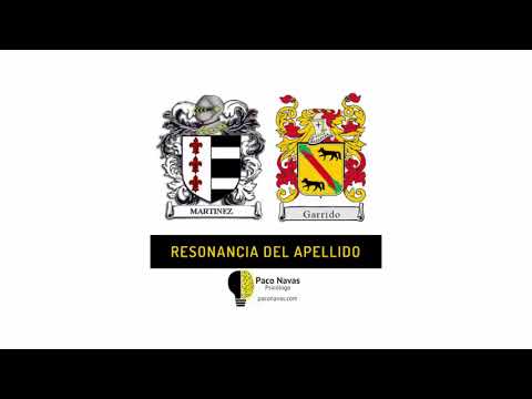 Resonancia del apellido Martínez y Garrido