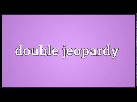 Double jeopardy Meaning | Wordogram