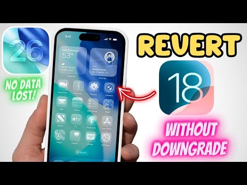 How to Remove iOS 26 Liquid Glass and Back to iOS 18 Style WITHOUT Downgrade (No Data Lost)