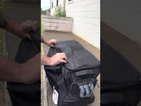 Wilson Coaches Ball Bucket Roller Bag Review from Headbanger Sports