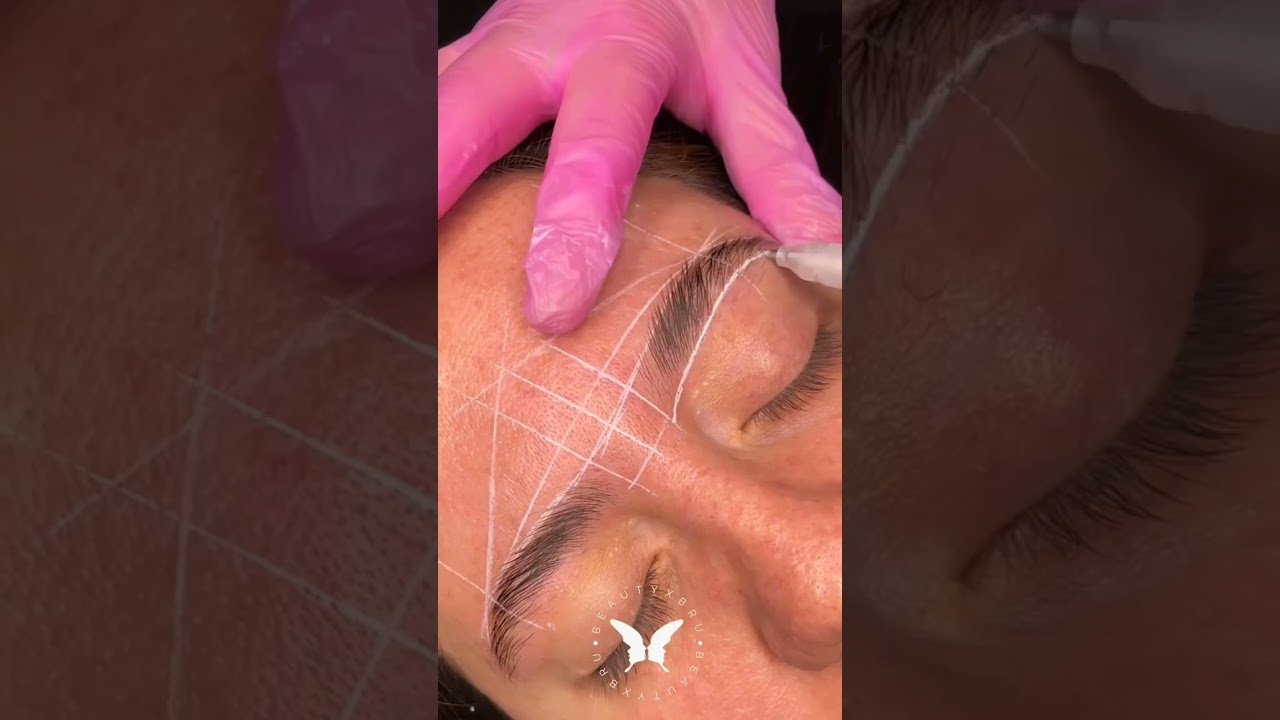 Passo a passo de um procedimento com a Brow Lamination!