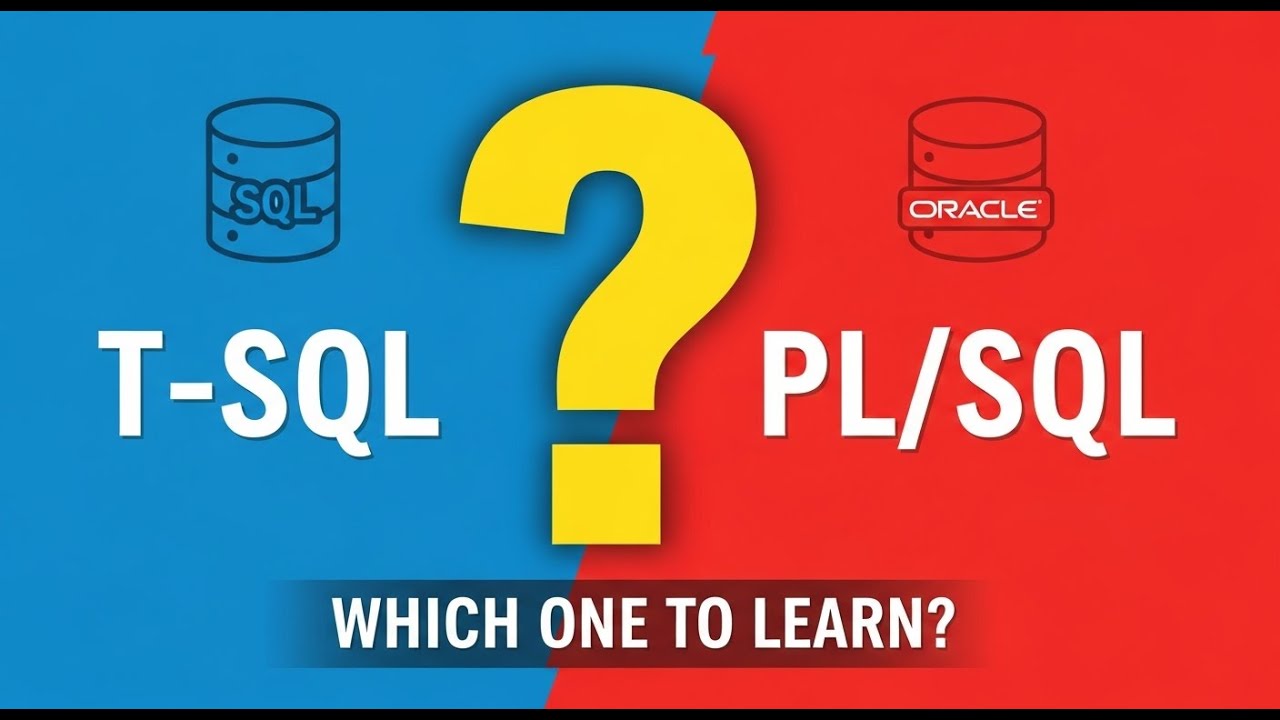T-SQL vs PL/SQL Explained | Key Differences with Examples (SQL Server vs Oracle)