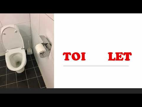 How to pronounce TOILET
