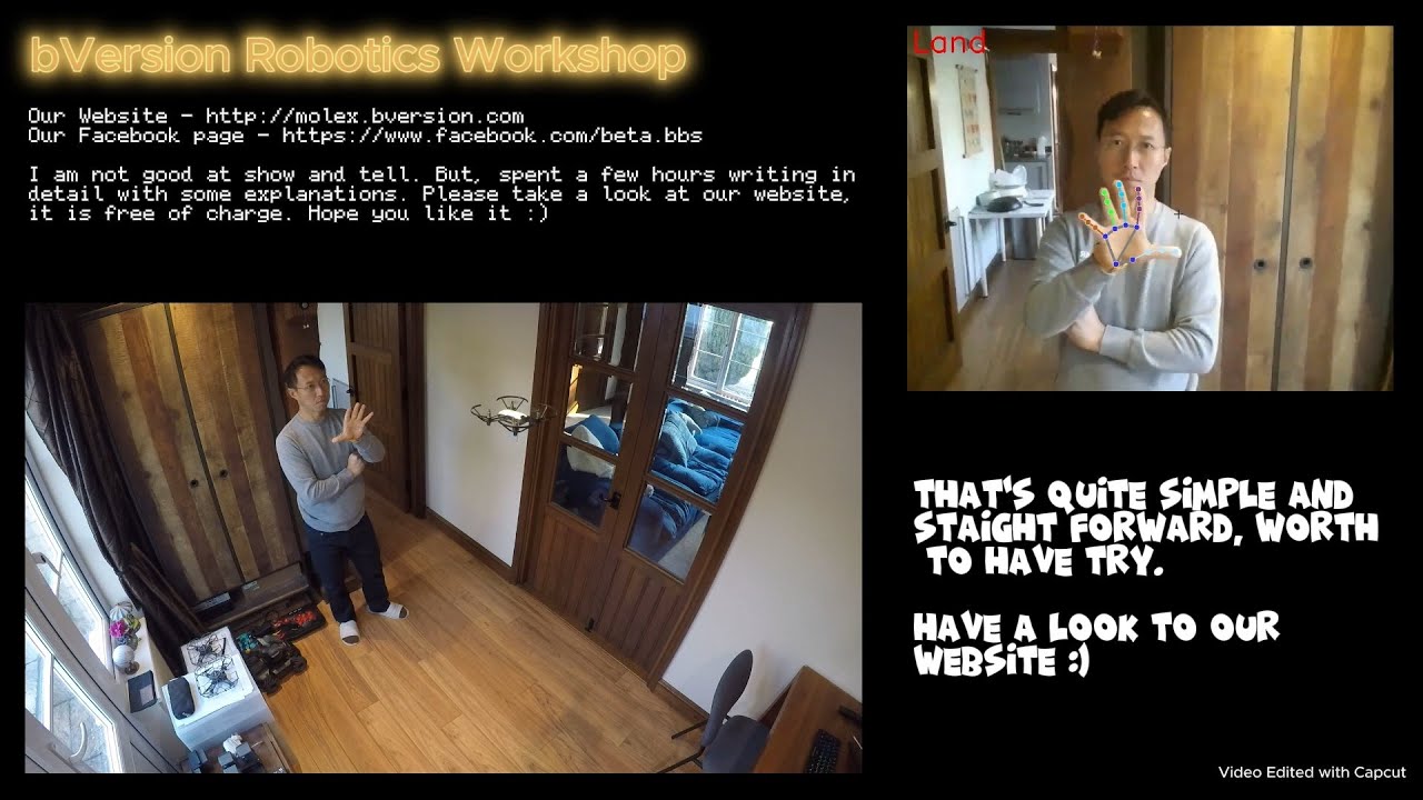 Program Tello with Python #4 - Gesture Control