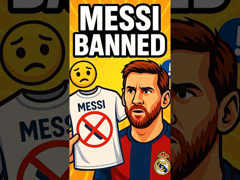 Did you know there’s one name you can’t print on a Real Madrid jersey — and it’s Messi?